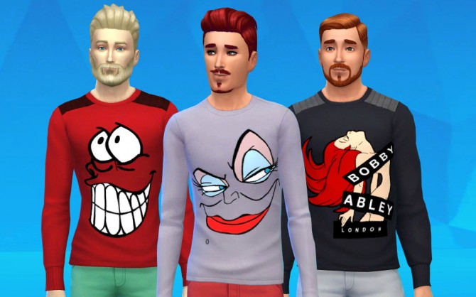 Bobby Abley ss15 inspired tops at Matt In Simblrland » Sims 4 Updates