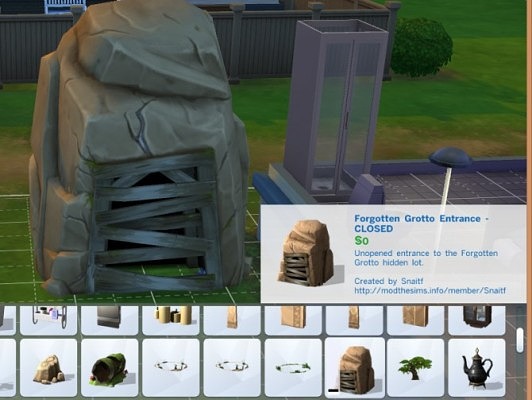 Buyable Hidden Lot Entrances by Snaitf at Mod The Sims » Sims 4 Updates