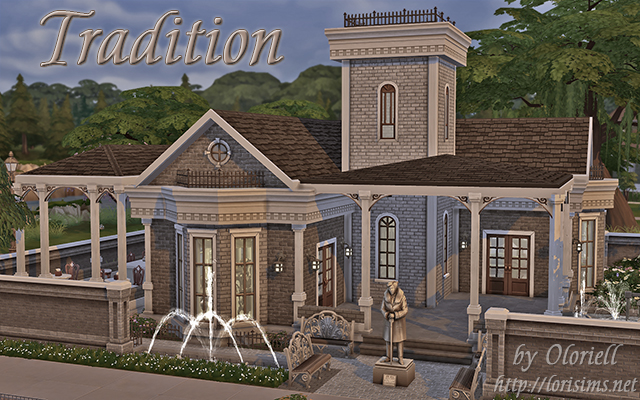 Tradition Restaurant by Oloriell at Lori Sims – The Sims 4 Magazine