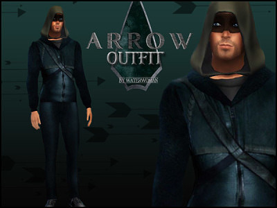 ARROW Outfit by Waterwoman at Akisima » Sims 4 Updates