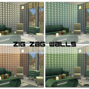 Shades of Red Walls at Veranka » Sims 4 Updates
