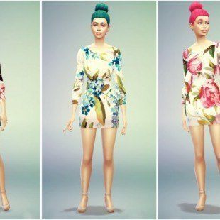 Precious set by Birba32 at TSR » Sims 4 Updates
