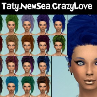 Trixie hair by Nightcrawler at TSR » Sims 4 Updates