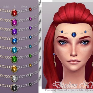 Rope Necklace at MariaMaria » Sims 4 Updates