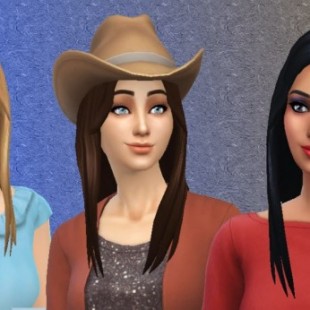 Heavy Wavy Hair at David Sims » Sims 4 Updates