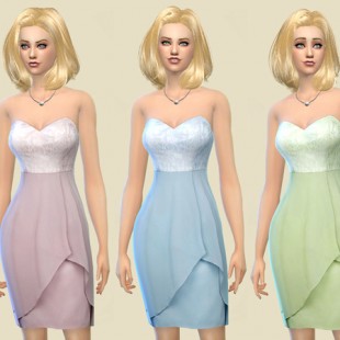 Leslie Lace Crop Top by Trilly21 at TSR » Sims 4 Updates