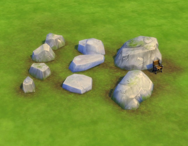 Liberated Rocks 2 by plasticbox at Mod The Sims » Sims 4 Updates