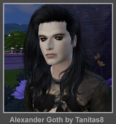 Alexander Goth at Tanitas8 Sims » Sims 4 Updates