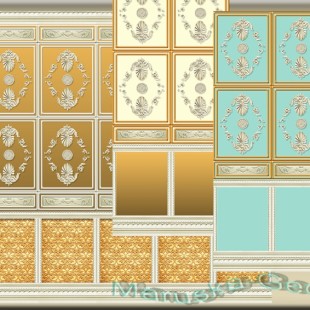Modern Frosted Glass Wall 2 by Ineliz at TSR » Sims 4 Updates