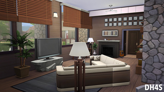 397 Emerson Street, Seattle house by Samuel at DH4S » Sims 4 Updates