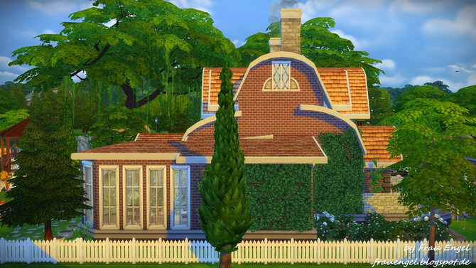 Magnolia house by Julia Engel at Frau Engel » Sims 4 Updates