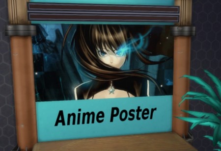 Anime Poster 2 Sets at Leander Belgraves » Sims 4 Updates
