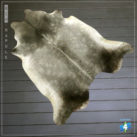 Cow Rugs at Simenapule » Sims 4 Updates