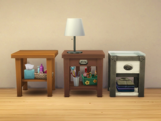 Maxis Endtables More Slots by plasticbox at Mod The Sims » Sims 4 Updates