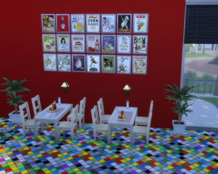 21 Retro Retail/Advert Sign's by mojo007 at Mod The Sims » Sims 4 Updates