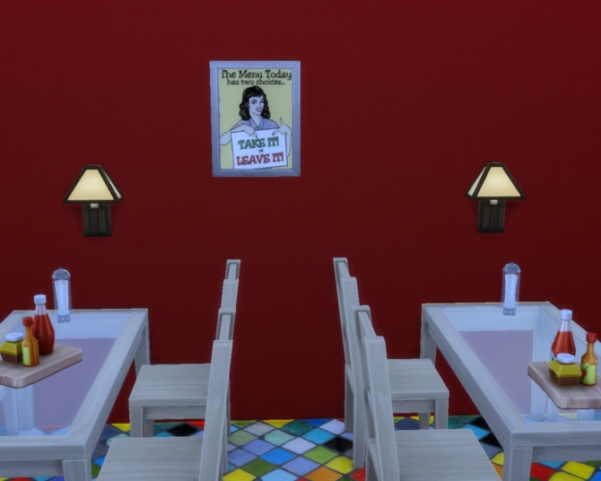 21 Retro Retail/Advert Sign's by mojo007 at Mod The Sims » Sims 4 Updates