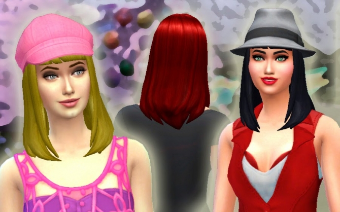 Katy Perry Sweet World Hair + Acessory at My Stuff » Sims 4 Updates