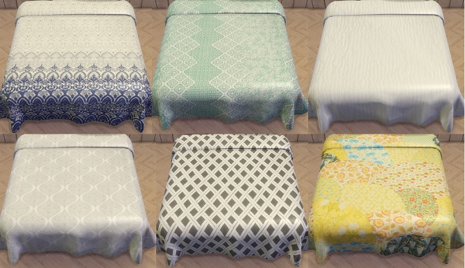 Bed pillows & blanket conversions TS2-TS4 at MIO » Sims 4 Updates