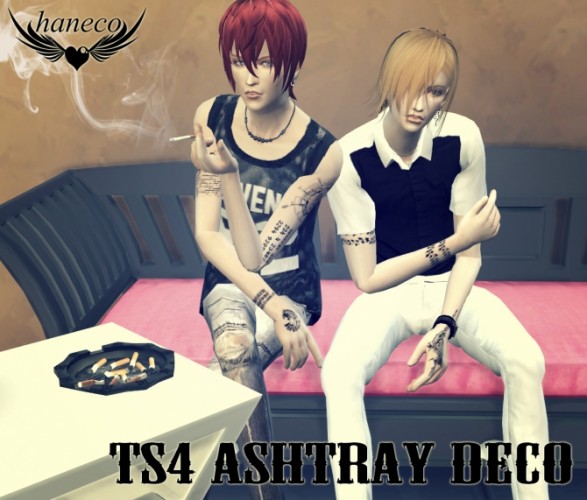 Ashtray deco at HANECO’S BOX » Sims 4 Updates