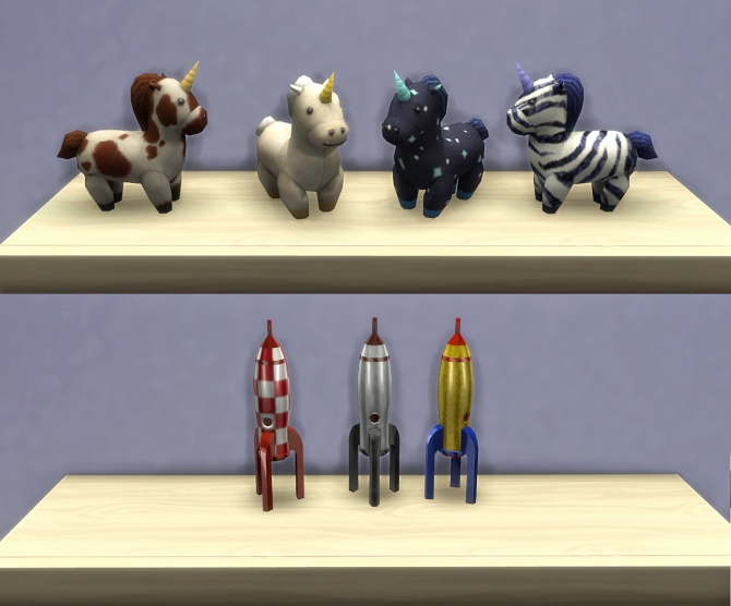 Deco Objects as Playable Toys by K9DB at Mod The Sims » Sims 4 Updates