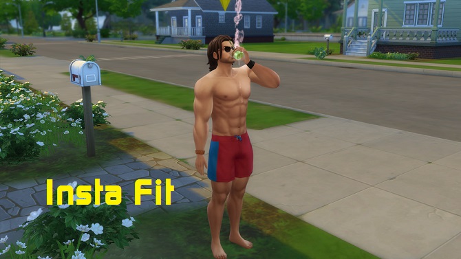 Insta Fit/ Insta Weak by simmythesim at Mod The Sims » Sims 4 Updates