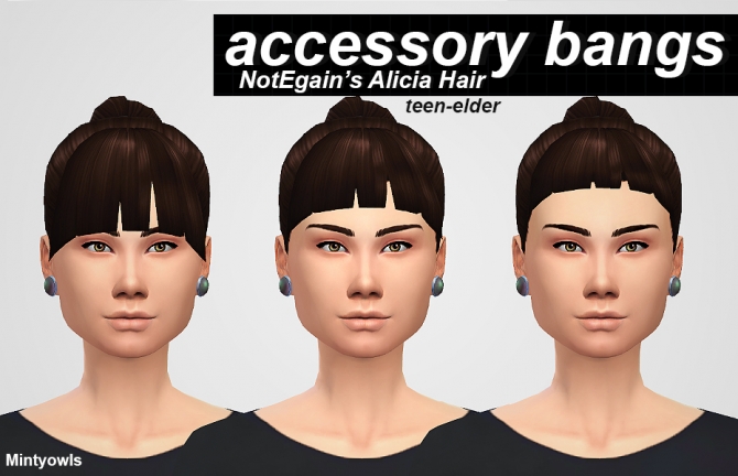 Sims 4 bangs downloads » Sims 4 Updates