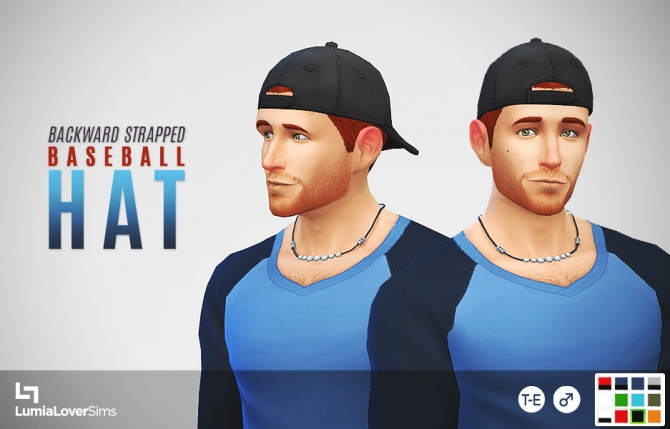 Baseball hat at LumiaLover Sims » Sims 4 Updates