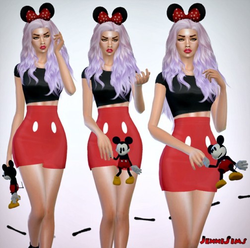 Mickey Doll (right ,left) acc at Jenni Sims » Sims 4 Updates