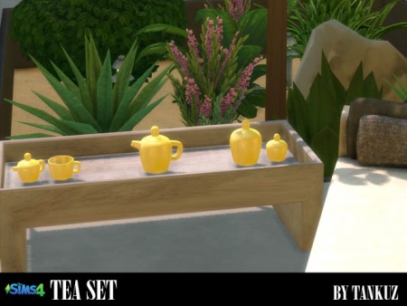 Tea Set at Tankuz Sims4 » Sims 4 Updates