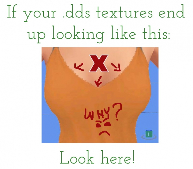 No more jagged pixelation dds fix at Saudade Sims » Sims 4 Updates
