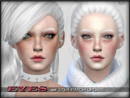 Eye Sets PATCH UPDATE by ShojoAngel at TSR » Sims 4 Updates