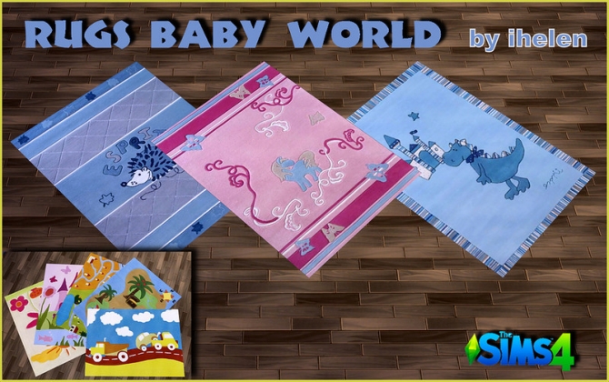 Rugs Baby World at ihelensims » Sims 4 Updates