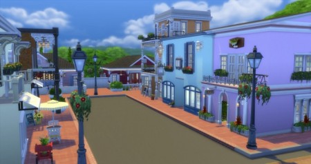Creole Court Retail Plaza by bubbajoe62 at Mod The Sims » Sims 4 Updates