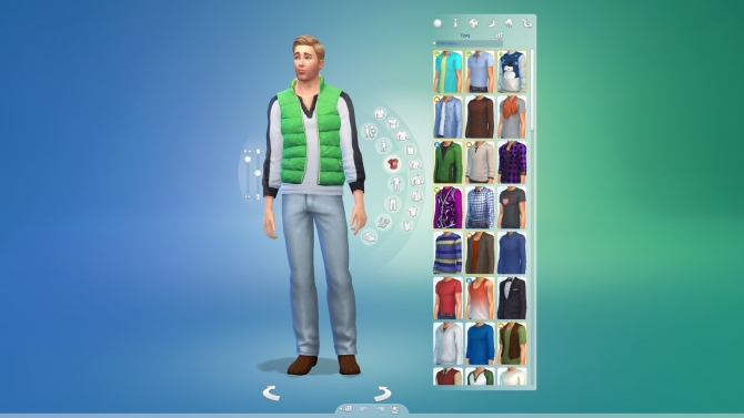 More Columns in CAS v1.1 by weerbesu at Mod The Sims » Sims 4 Updates