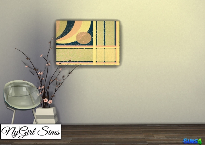 Future Abstract Painting Conversion at NyGirl Sims » Sims 4 Updates