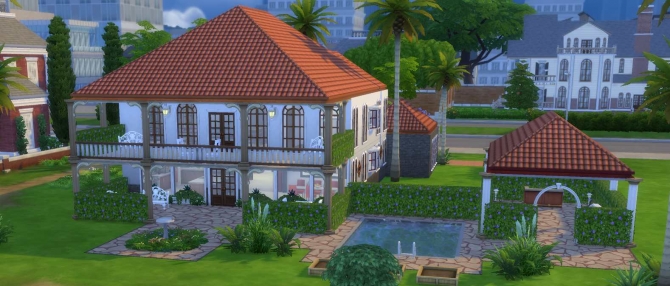 Spanish Style Home by EmpathLunabella at Mod The Sims » Sims 4 Updates