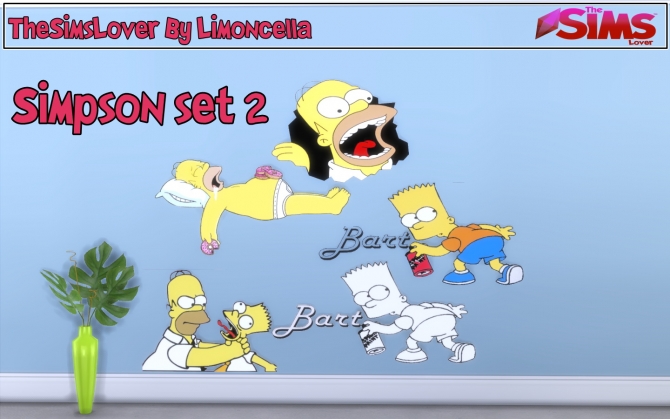 Simpson set 2 by Limoncella at The Sims Lover » Sims 4 Updates