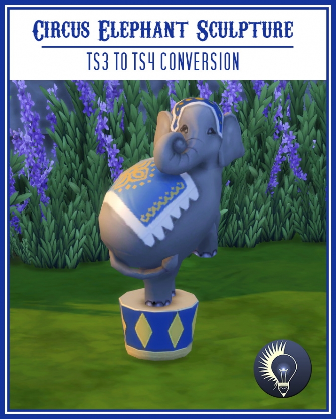 Circus elephant sculpture at Jorgha Haq » Sims 4 Updates