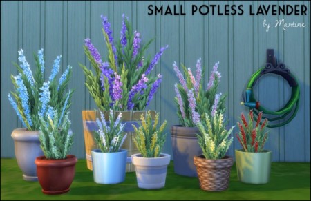 Small potless lavender at Martine’s Simblr » Sims 4 Updates