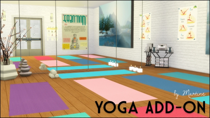 Yoga add-on at Martine’s Simblr » Sims 4 Updates