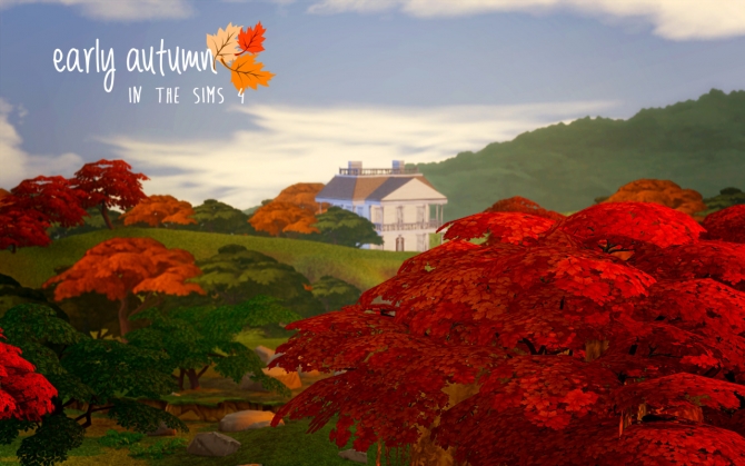 Early autumn set at Dani Paradise » Sims 4 Updates