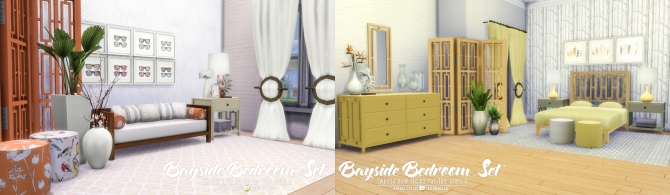 Bayside Furniture Set 20 new items at Simsational Designs » Sims 4 Updates