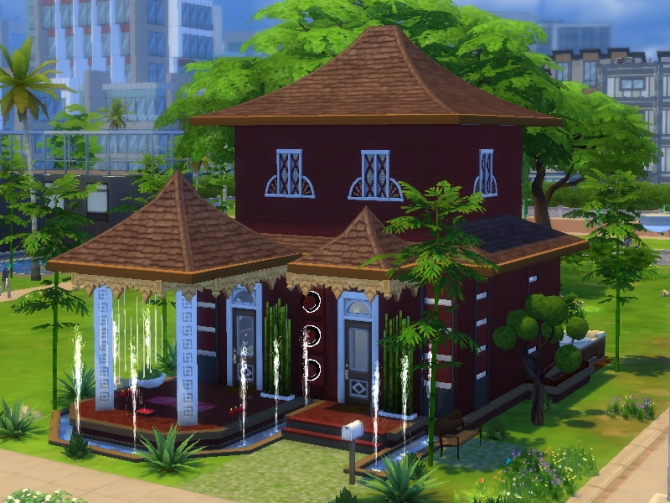 Feng Shui House II at Tatyana Name » Sims 4 Updates