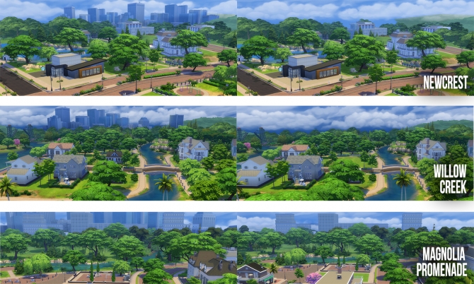 City Skyline Remover at Oh My Sims 4 » Sims 4 Updates