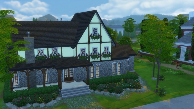 European Manor by RayanStar at Mod The Sims » Sims 4 Updates