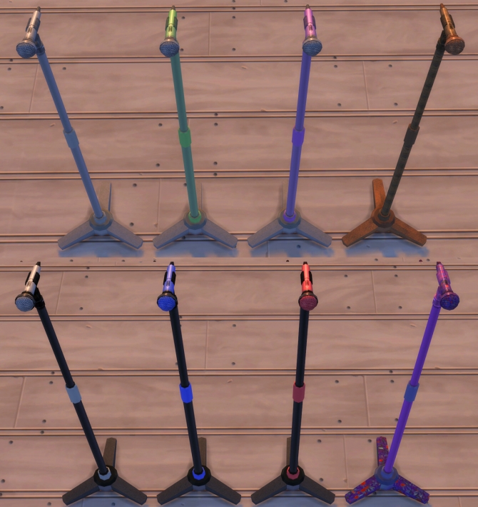 Alternative Microphone + Stand (Mirror Functions) by Esmeralda at Mod ...