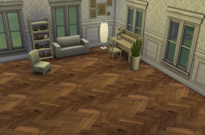 Fishtail Parquet Floors 15 Recolors by HistoricalSimsLife at Mod The ...
