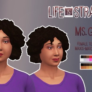 Musume Ronshaku Hair at SimsNoodles » Sims 4 Updates