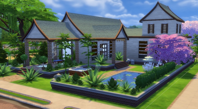 Feng Shui House by Tatyana Name » Sims 4 Updates