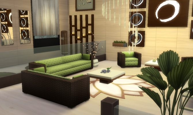 Feng Shui House by Tatyana Name » Sims 4 Updates
